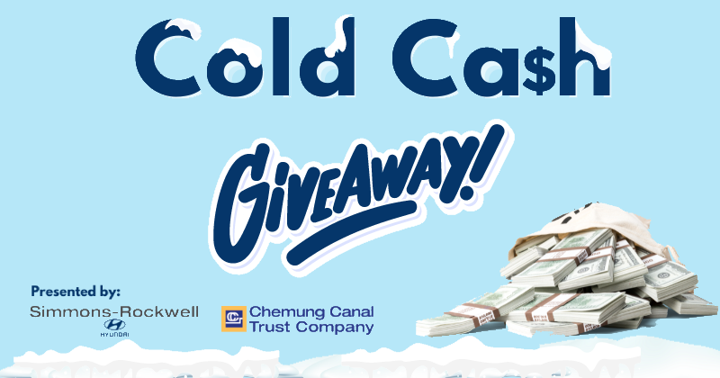 ESPN Ithaca's Cold Cash Giveaway - ESPN Ithaca | WPIE